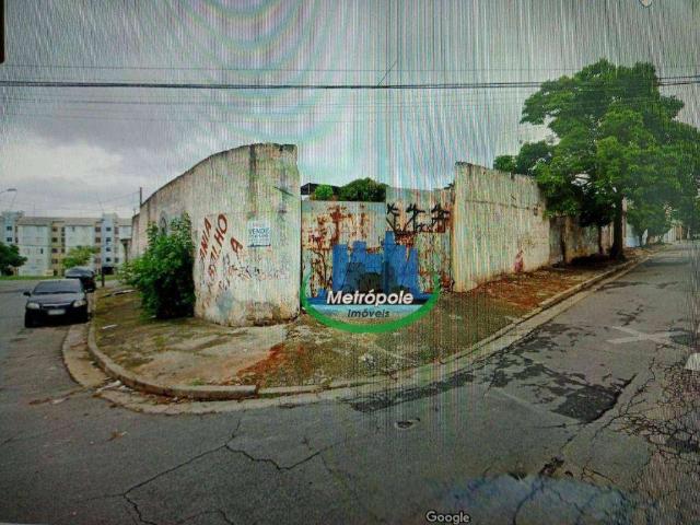 Terreno / Lote para Venda em Guarulhos/SP Jardim Santa Cecília