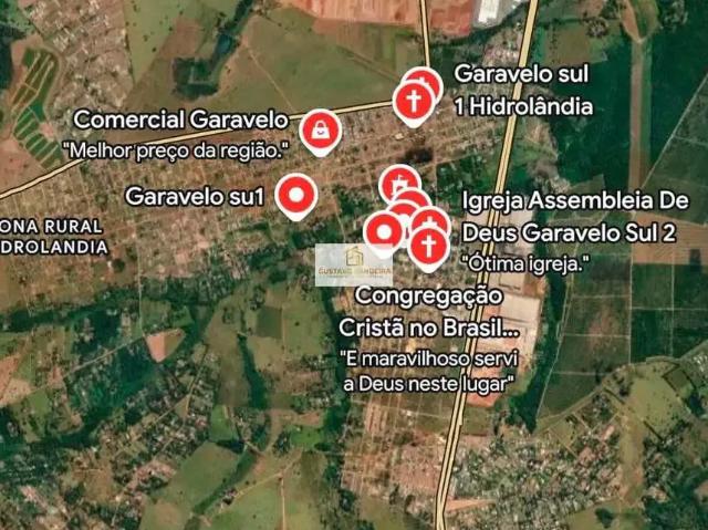 Terreno / Lote para Venda em Hidrolândia/GO Jardim Garavelo Sul