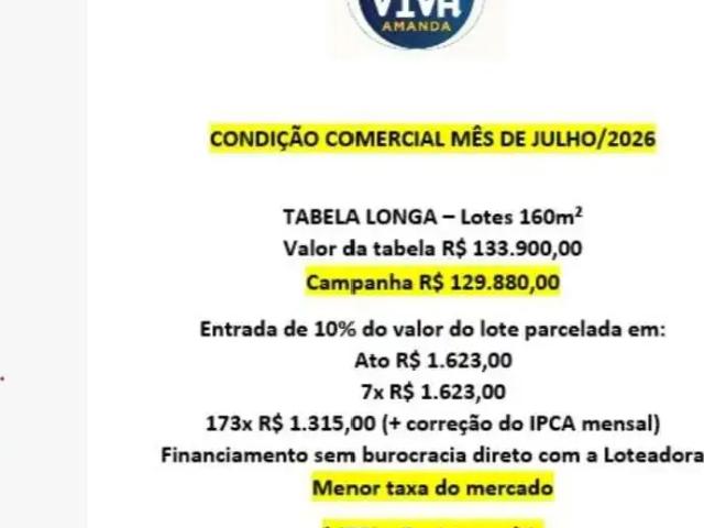 Terreno / Lote para Venda em Hortolândia/SP Jardim Amanda II