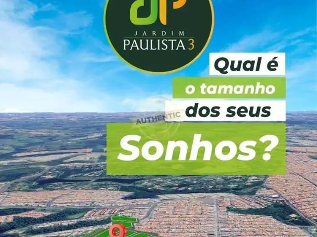 Terreno / Lote para Venda em Indaiatuba/SP Jardim Paulista III