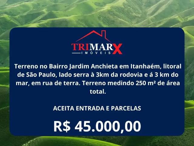 Terreno / Lote para Venda em Itanhaém/SP Jardim Anchieta