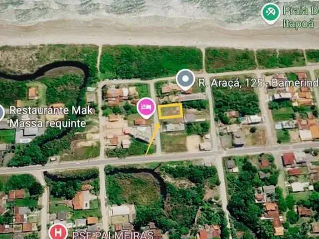 Terreno / Lote para Venda em Itapoá/SC Praia das Palmeiras