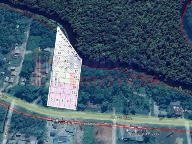 Terreno / Lote para Venda em Itapoá/SC Sai Mirim