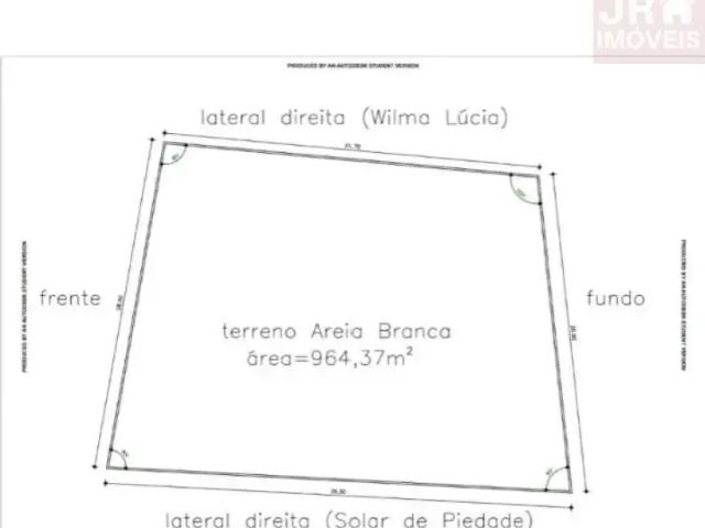 Terreno / Lote para Venda em Jaboatão dos Guararapes/PE Piedade