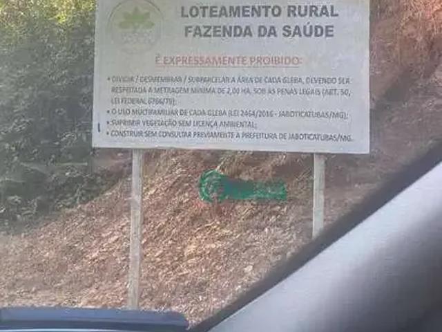 Terreno / Lote para Venda em Jaboticatubas/MG Zona Rural