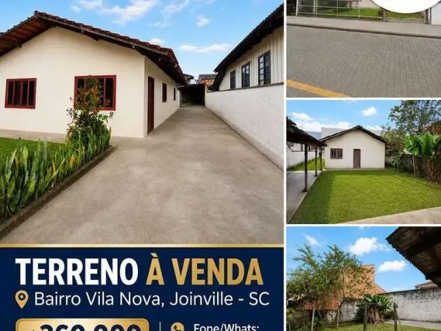 Terreno / Lote para Venda em Joinville/SC Vila Nova