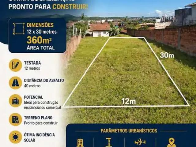 Terreno / Lote para Venda em Joinville/SC Paranaguamirim
