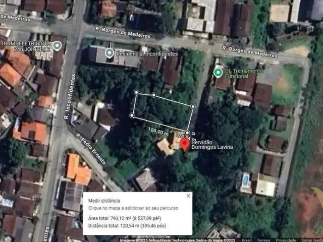 Terreno / Lote para Venda em Joinville/SC Saguaçu