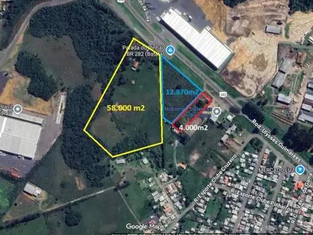 Terreno / Lote para Venda em Lages/SC Santa Mônica