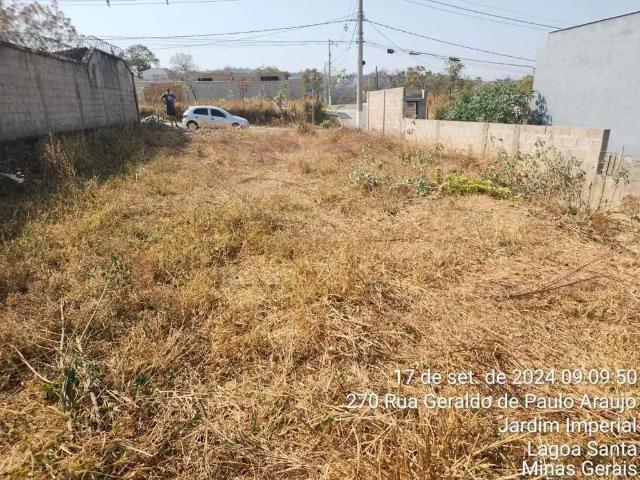 Terreno / Lote para Venda em Lagoa Santa/MG Jardim Imperial