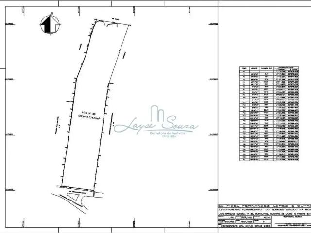 Terreno / Lote para Venda em Lauro de Freitas/BA Buraquinho