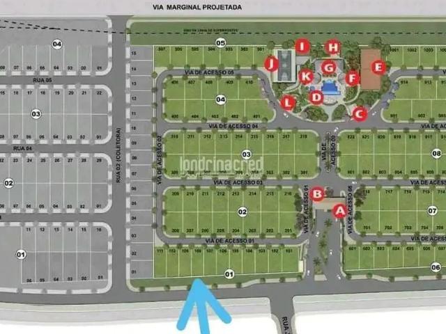 Terreno / Lote para Venda em Londrina/PR Jardim Morumbi