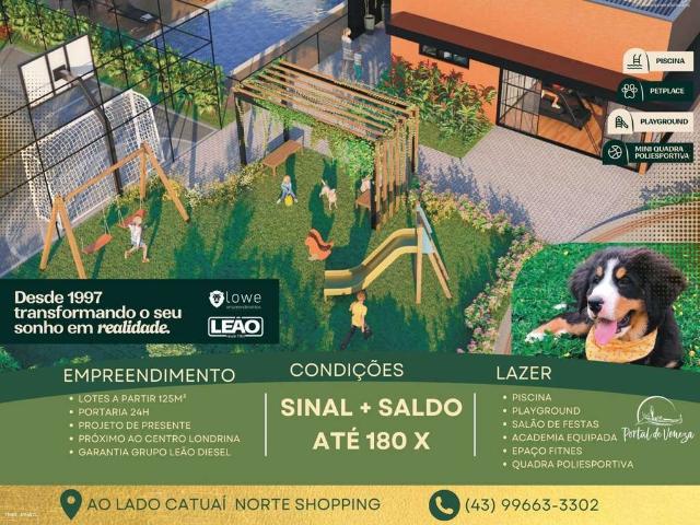 Terreno / Lote para Venda em Londrina/PR Jardim Pacaembu