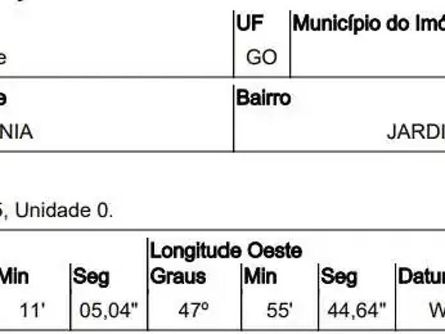Terreno / Lote para Venda em Luziânia/GO Jardim Europa