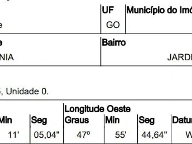 Terreno / Lote para Venda em Luziânia/GO Jardim Europa