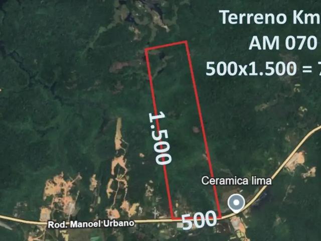 Terreno / Lote para Venda em Manacapuru/AM Área Rural de Manacapuru