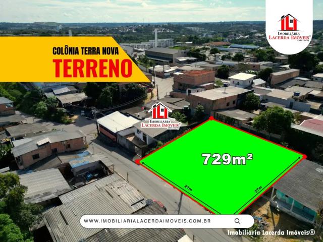 Terreno / Lote para Venda em Manaus/AM Colônia Terra Nova