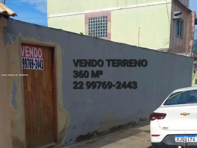 Terreno / Lote para Venda em Macaé/RJ Novo Horizonte