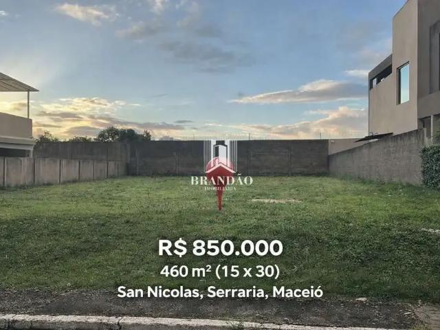 Terreno / Lote para Venda em Maceió/AL Serraria