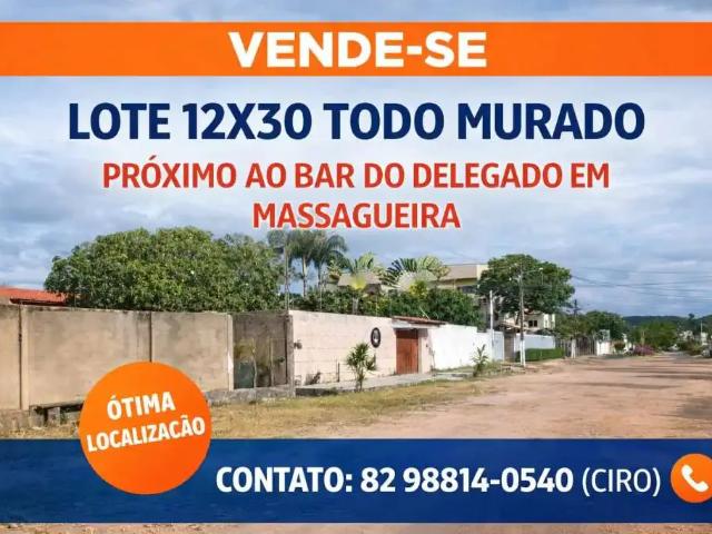 Terreno / Lote para Venda em Marechal Deodoro/AL Massagueira de Baixo
