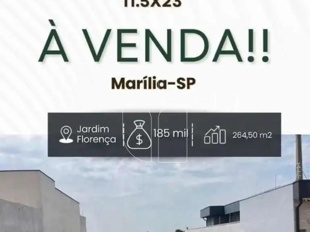 Terreno / Lote para Venda em Marília/SP Jardim Florença