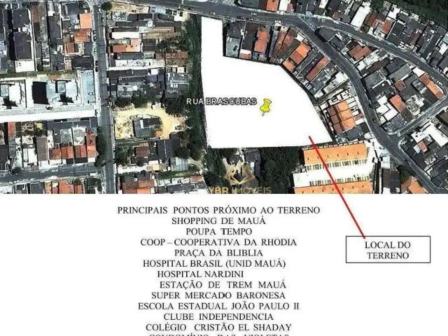 Terreno / Lote para Venda em Mauá/SP Vila Bocaina