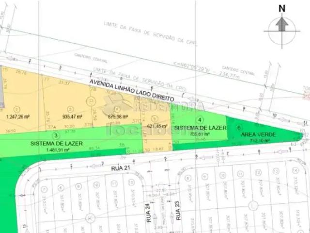 Terreno / Lote para Venda em Mirassol/SP Village Damha Mirassol IV