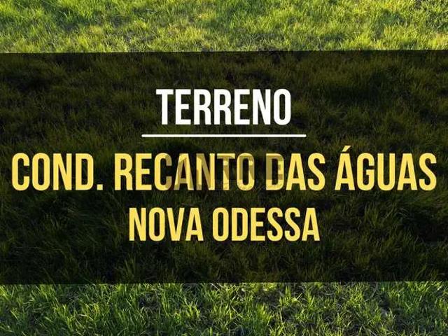 Terreno / Lote para Venda em Nova Odessa/SP Jardim Recanto das Águas