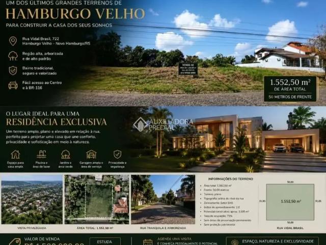Terreno / Lote para Venda em Novo Hamburgo/RS Canudos