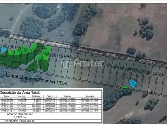 Terreno / Lote para Venda em Osório/RS Palmital