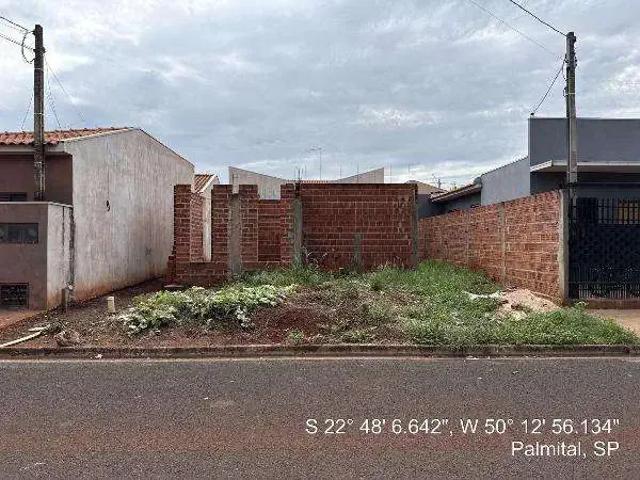 Terreno / Lote para Venda em Palmital/SP Jardim Montreal