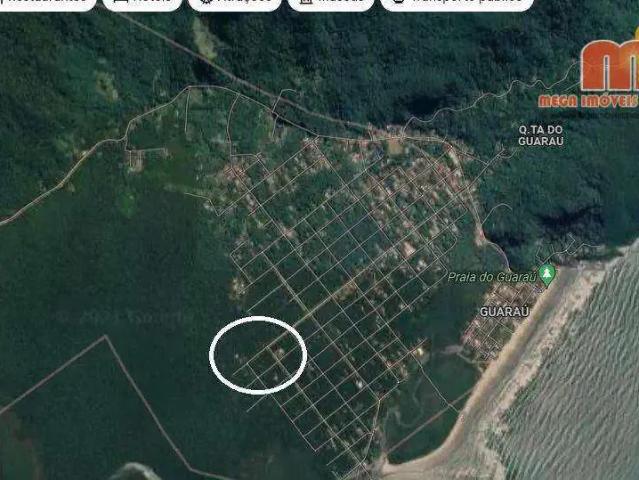 Terreno / Lote para Venda em Peruíbe/SP Balneário Garça Vermelha