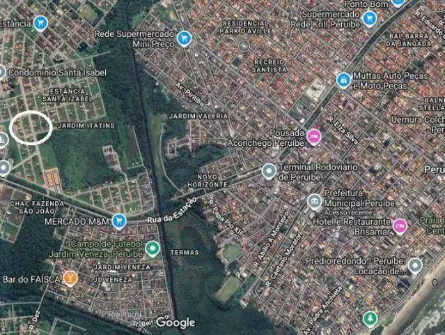 Terreno / Lote para Venda em Peruíbe/SP Estância Santa Izabel