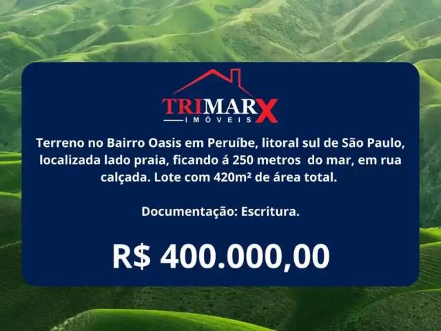 Terreno / Lote para Venda em Peruíbe/SP Parque Balneário Oásis