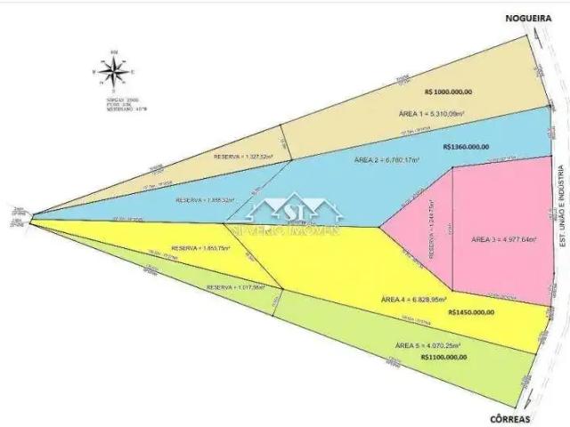 Terreno / Lote para Venda em Petrópolis/RJ Nogueira