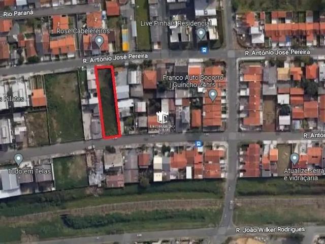 Terreno / Lote para Venda em Pinhais/PR Jardim Amélia