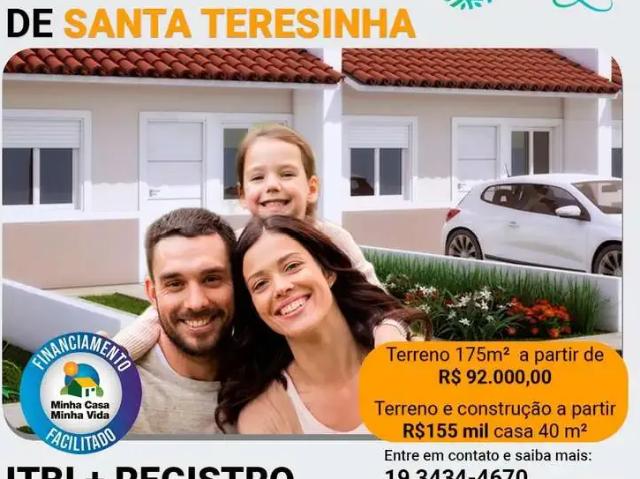 Terreno / Lote para Venda em Piracicaba/SP Santa Terezinha