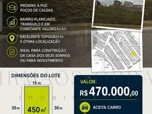 Terreno / Lote para Venda em Poços de Caldas/MG Centreville