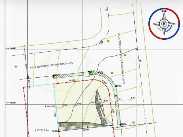 Terreno / Lote para Venda em Poços de Caldas/MG Loteamento Residencial Tiradentes