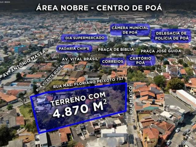 Terreno / Lote para Venda em Poá/SP Centro
