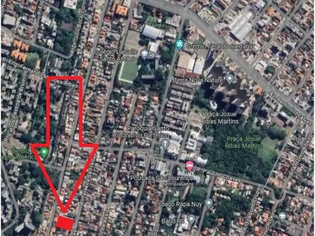 Terreno / Lote para Venda em Porto Alegre/RS Santo Antônio