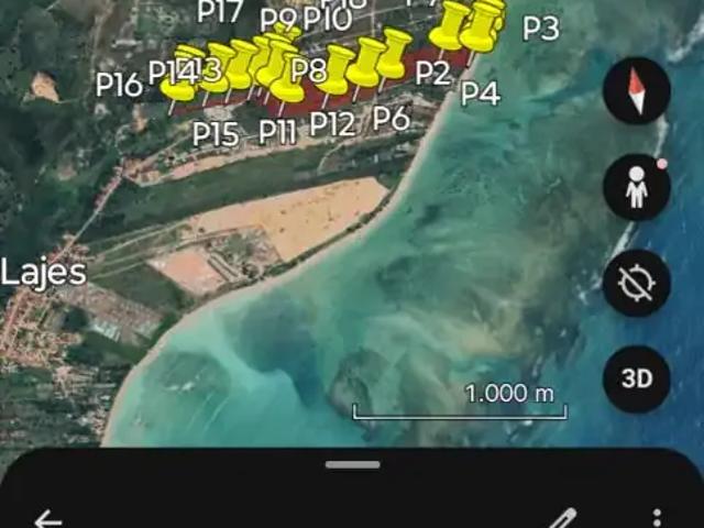 Terreno / Lote para Venda em Porto de Pedras/AL Praia do Patacho