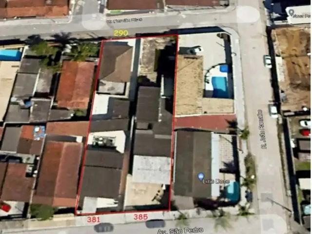 Terreno / Lote para Venda em Praia Grande/SP Aviação