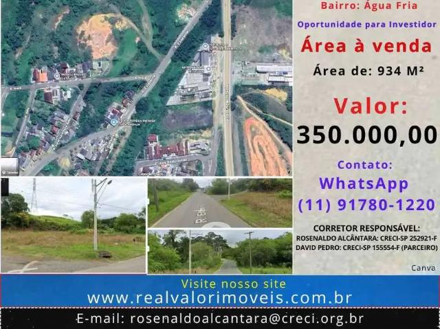 Terreno / Lote para Venda em Registro/SP Água Fria