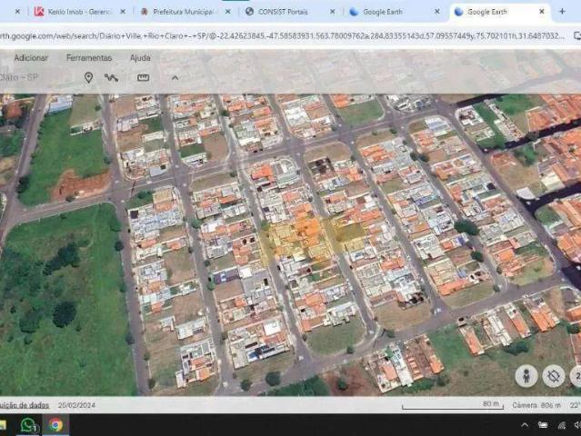 Terreno / Lote para Venda em Rio Claro/SP Diário Ville