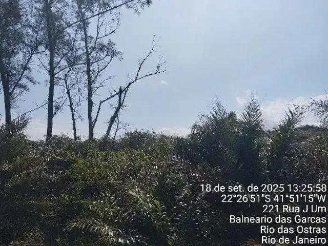 Terreno / Lote para Venda em Rio das Ostras/RJ Balneário das Garças