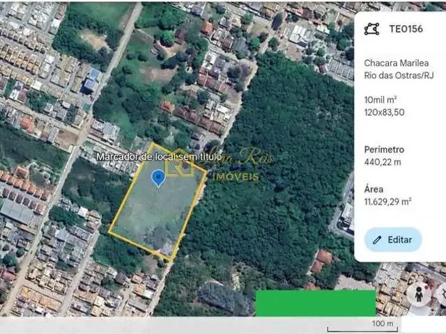 Terreno / Lote para Venda em Rio das Ostras/RJ Chácara Mariléa