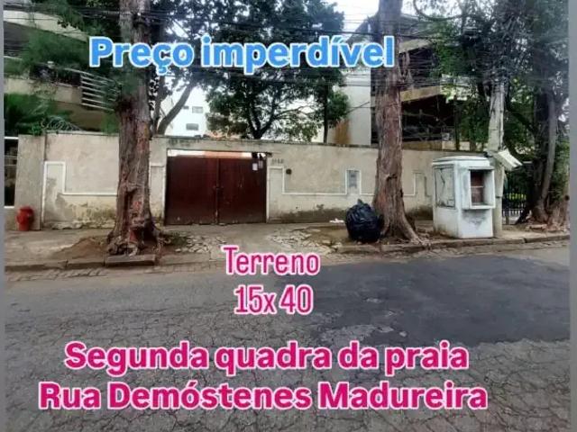 Terreno / Lote para Venda em Rio de Janeiro/RJ Recreio dos Bandeirantes