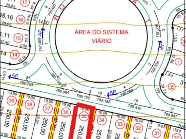 Terreno / Lote para Venda em São Carlos/SP Residencial Salto do Monjolinho