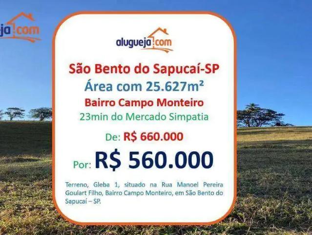 Terreno / Lote para Venda em São Bento do Sapucaí/SP Centro